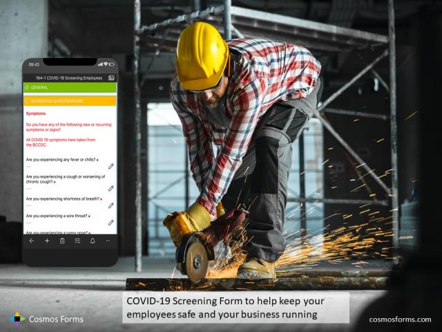 Digital COVID-19 Screening Forms for your mobile device - Manufacturing ...